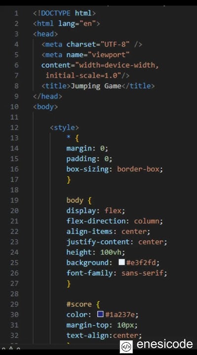 Google Dinosaur Game | HTML CSS JAVASCRIPT - YouTube