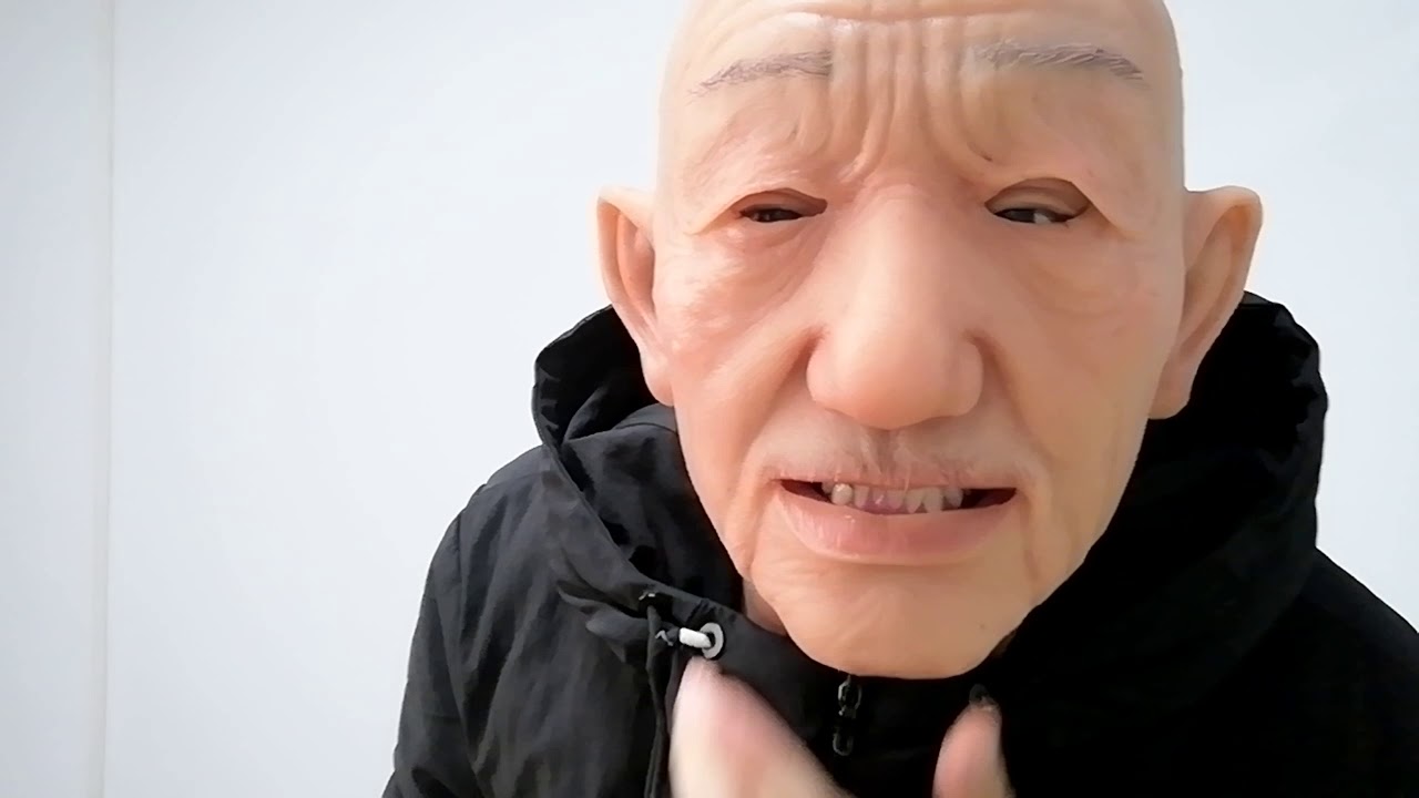 Party Props Realistic Silicone face mask trick mask Cosplay - YouTube