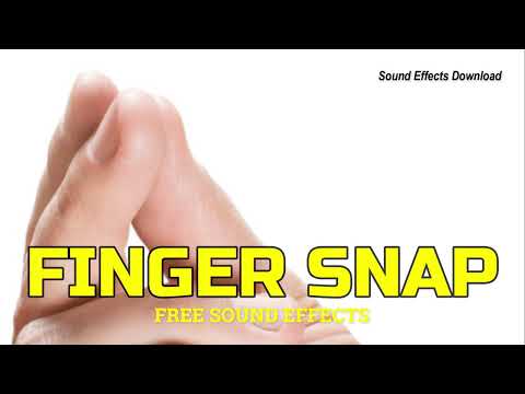 FINGER SNAP | SOUND EFFECT | SNAPPING FINGERS SOUNDS | FREE SFX | DOWNLOAD