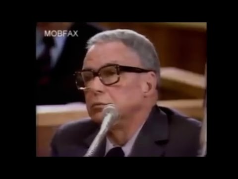 Frank Sinatra Casino License Hearing - Alleged Mob Ties (1981) - YouTube