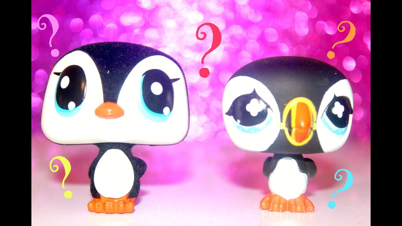 CREEPY LOOKING LPS PENGUIN | LPS FINDS - YouTube