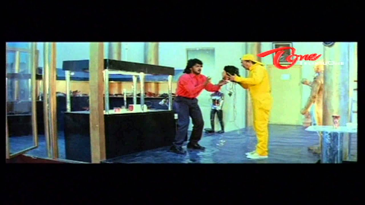 Upendra As Robot Comedy Scene With Monkey - NavvulaTV - YouTube