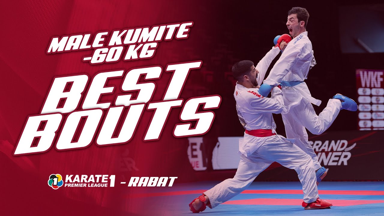 Best Bouts of Karate1Rabat: MALE KUMITE -60KG | WORLD KARATE FEDERATION ...