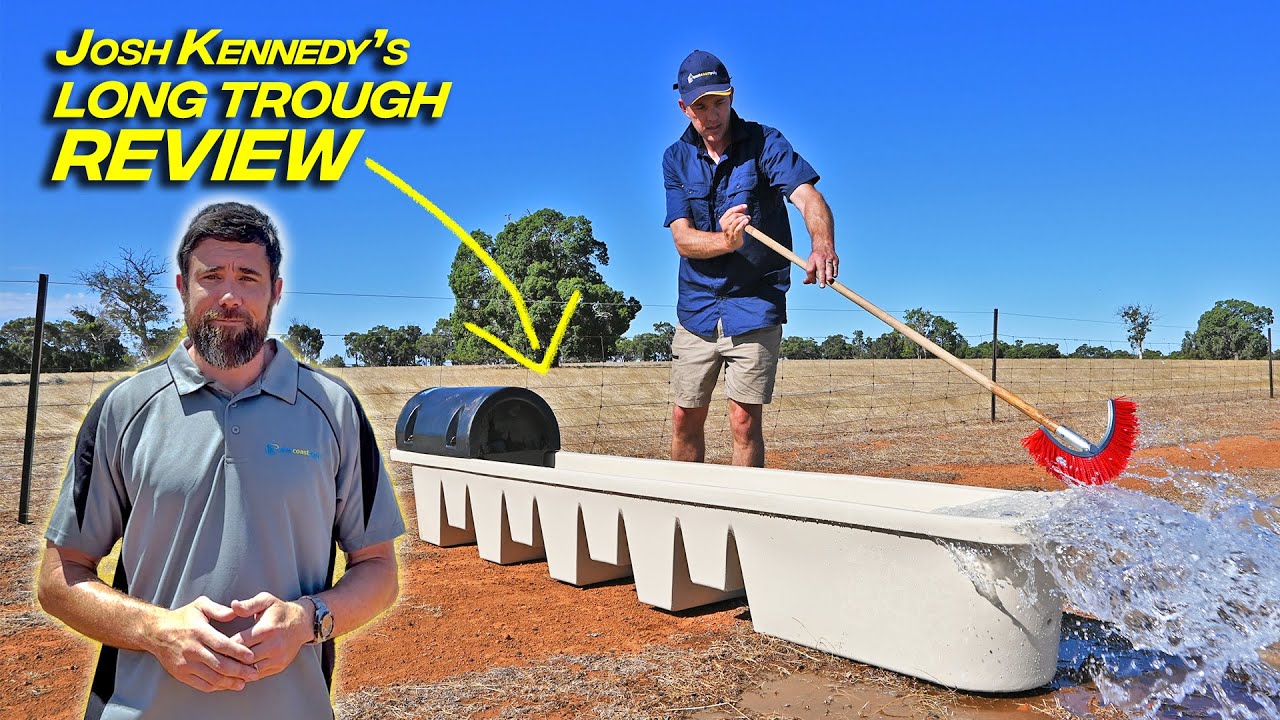 Josh Kennedy Takes A Look At West Coast Poly's Long Trough. - YouTube