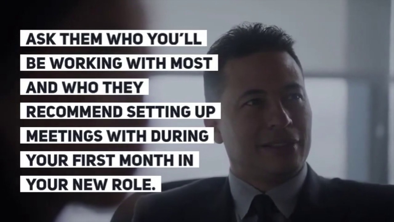 5 Musts for Your First Month on the Job - YouTube