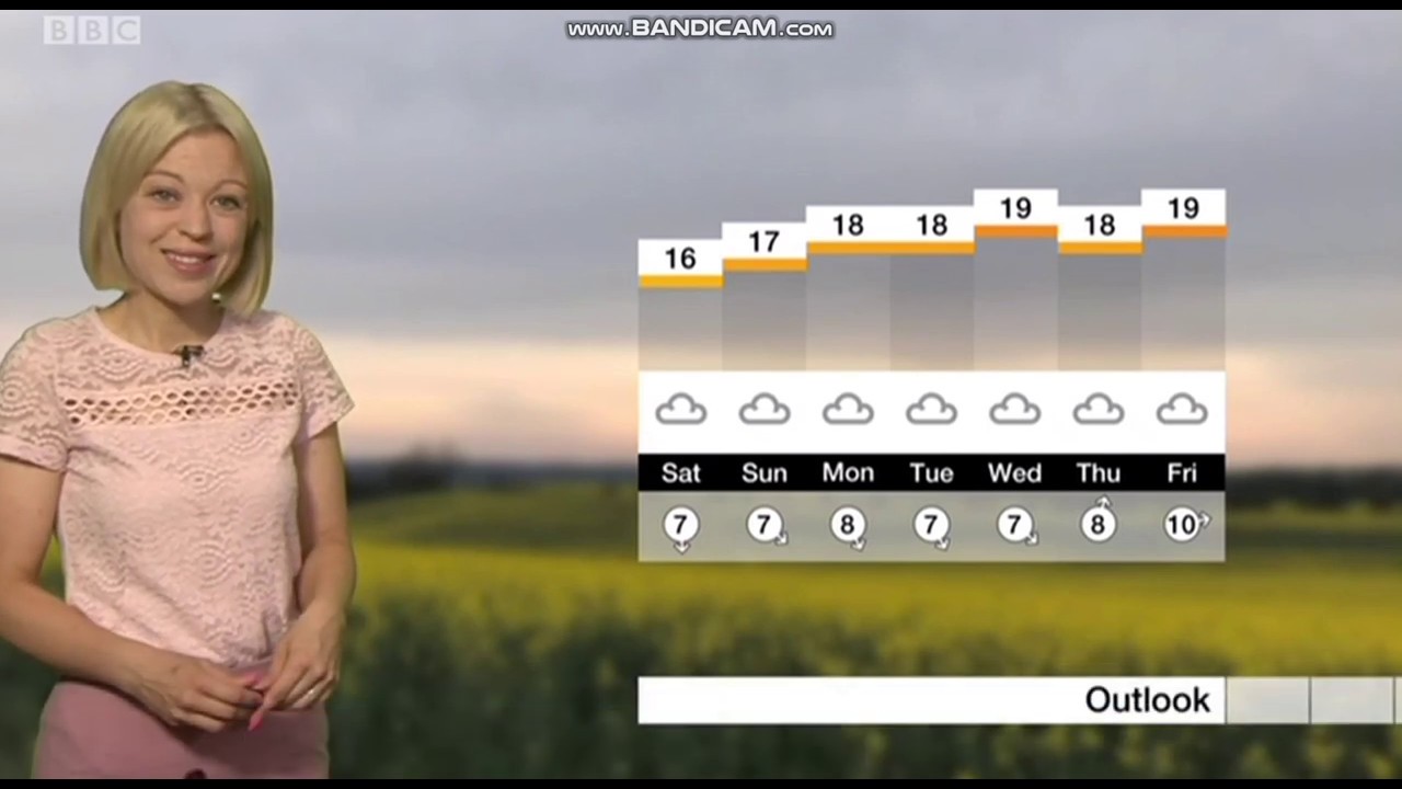 Bee Tucker - Points West weather - (17th May 2019) - 60 fps - YouTube