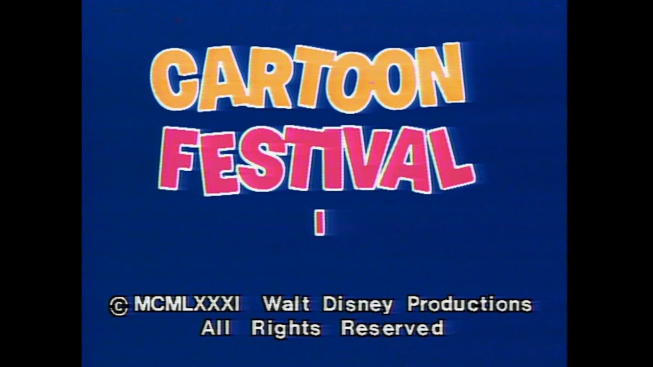 Opening To Disney Cartoon Festival Vol. 1 1985 American Laserdisc (What ...
