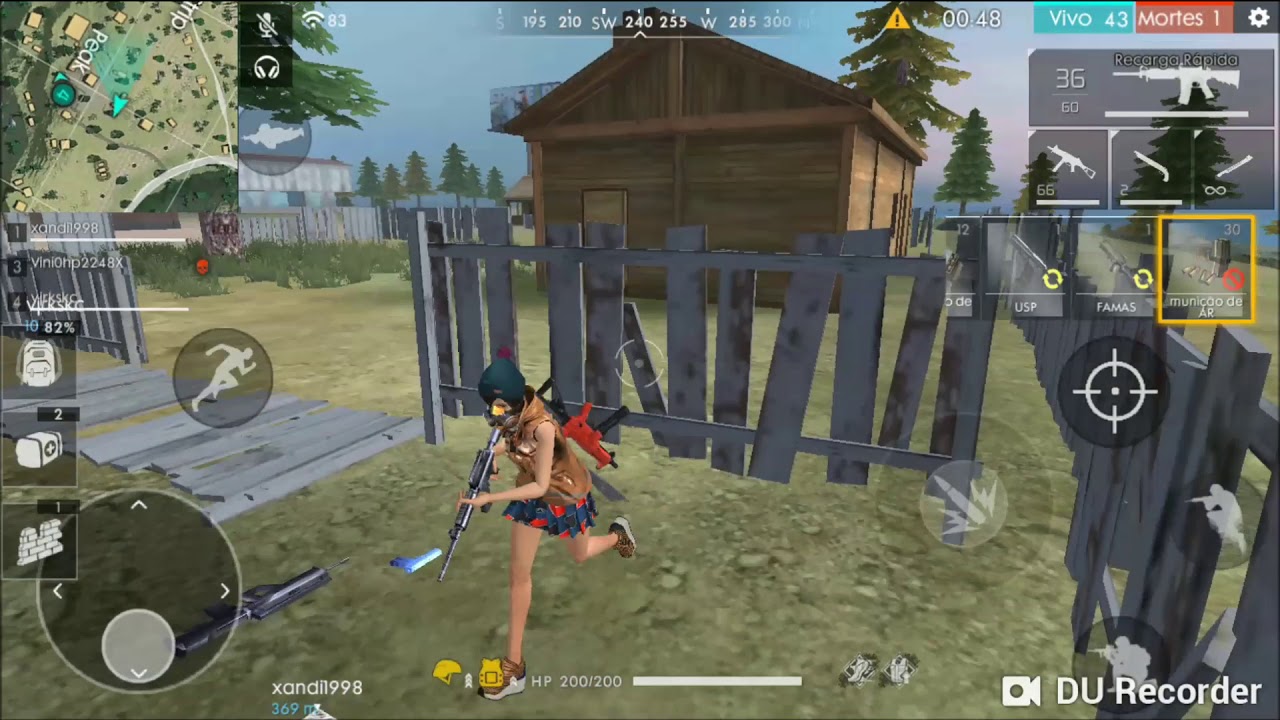 Meu primeiro vídeo de Free fere - YouTube