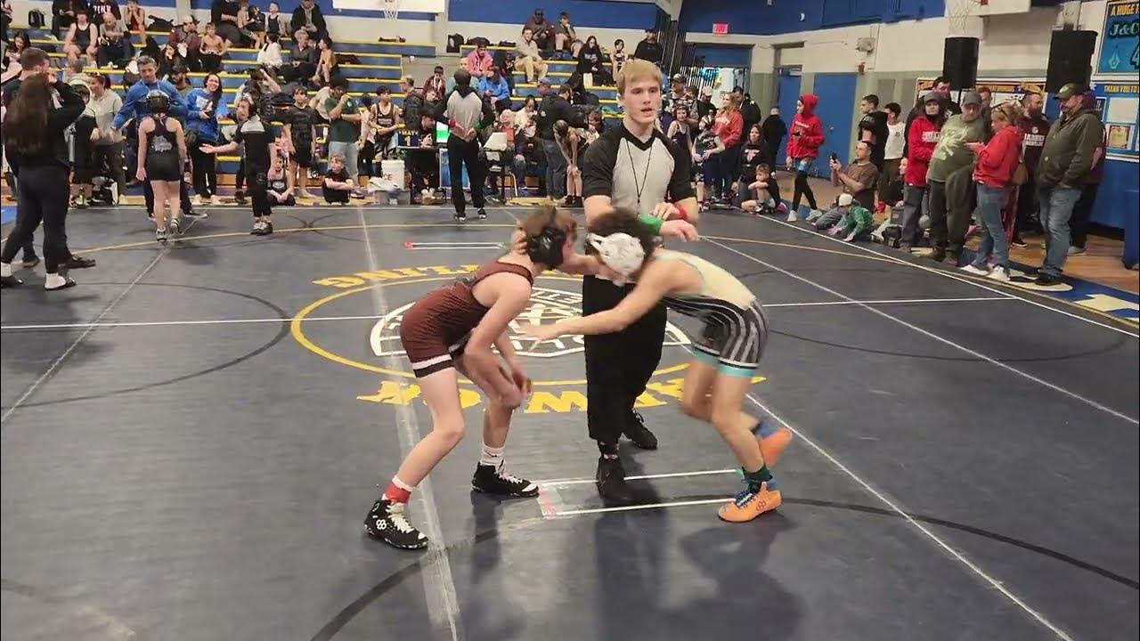 Liam Daras 95.4 lbs, 2-18-24 @ Warwick PAL Wrestling Tournament - YouTube