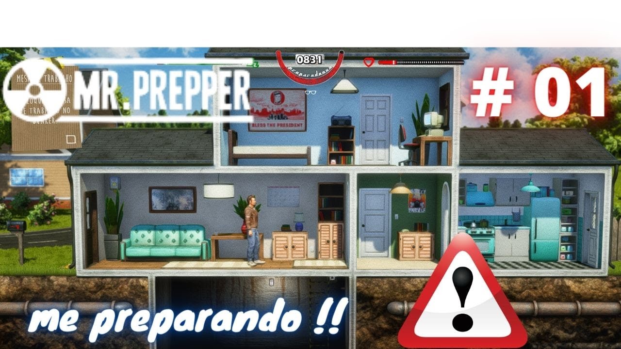 CONSTRUINDO UM BUNKER SECRETO !! | Mr.Prepper | # 01 - YouTube
