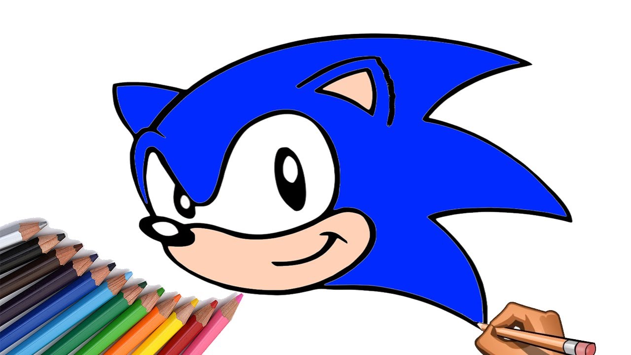 How To Draw Sonic Youtube