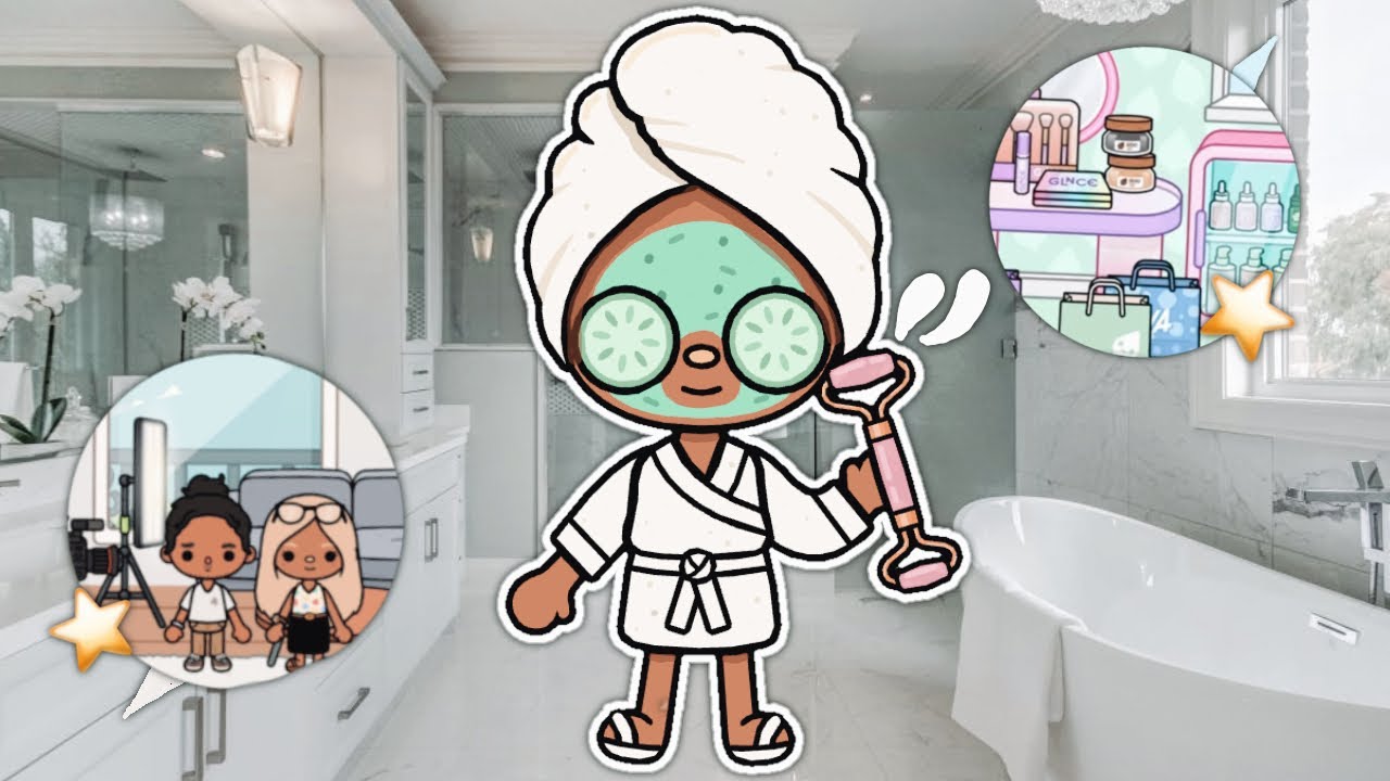 Evening Routine As A Famous Actress & Model | *with voice* | Toca Boca ...