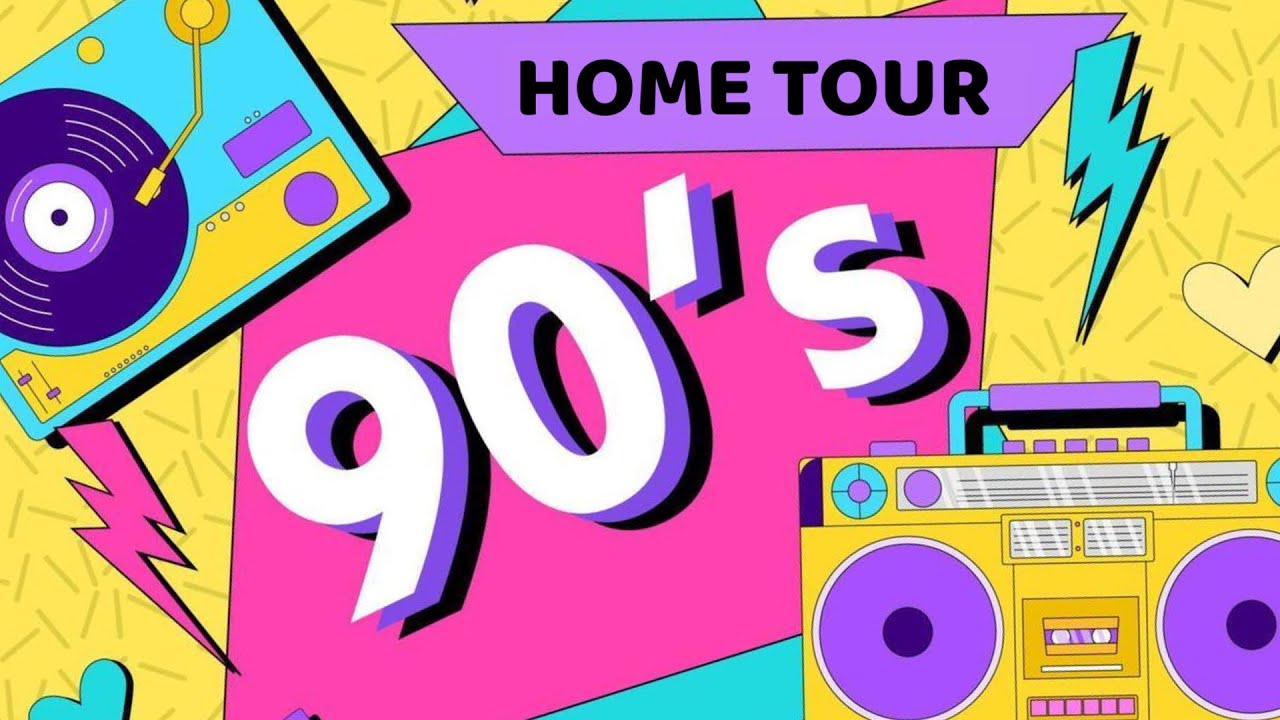 90s House Tour - 1990 Retro Home Video - YouTube