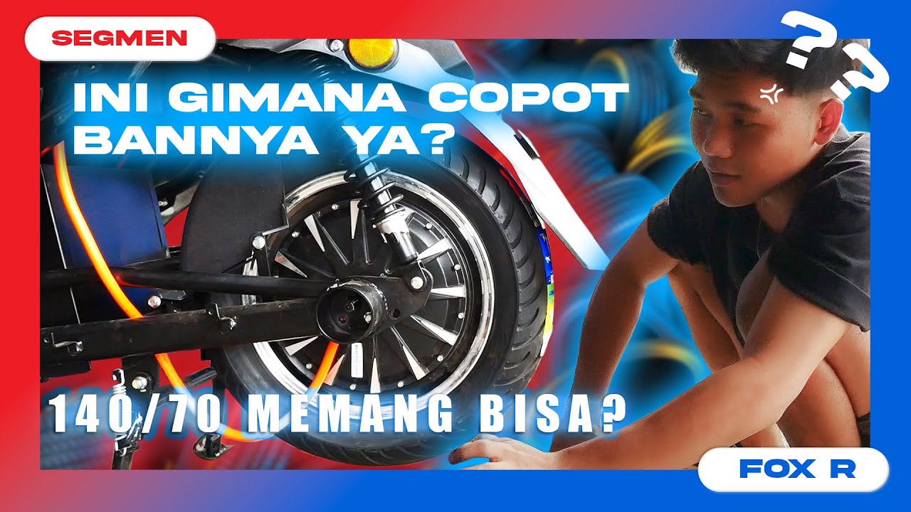 Polytron Fox R Ganti Ban Depan Belakang (feat. Rumah Ban Motor) - YouTube