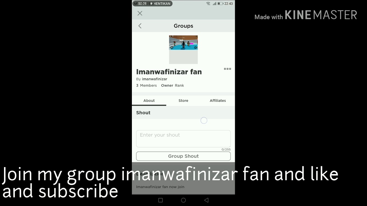 Join my group now - YouTube