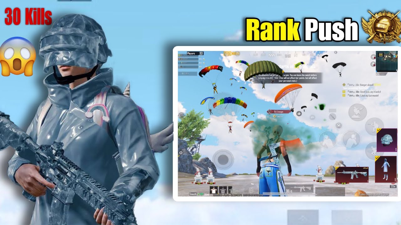 Pubg Mobile| King of Pubg Ranking pushing New 3.7 Update Gameplay with Glacier set#pubgmobile # ...