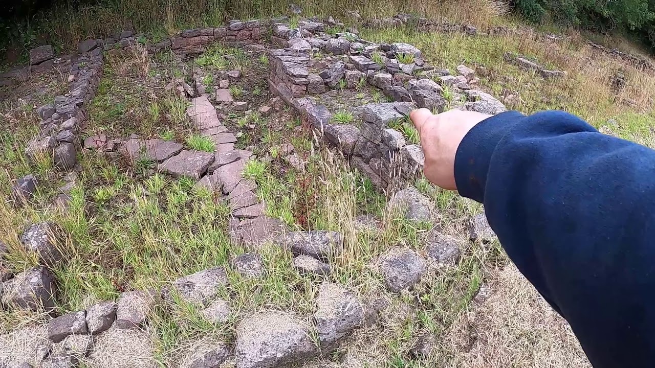 Trellech archaeological excavation, first day at site 2020 - YouTube