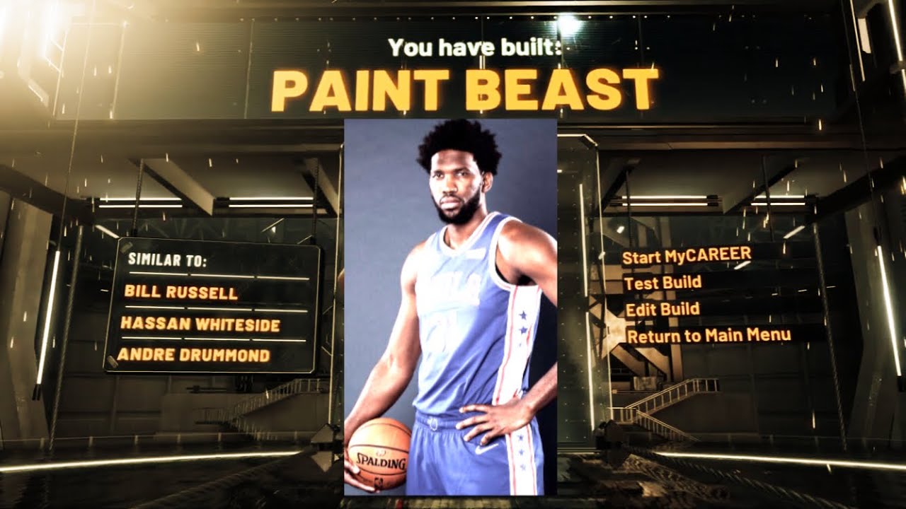 BEST CENTER BUILD IN NBA 2K20 - YouTube