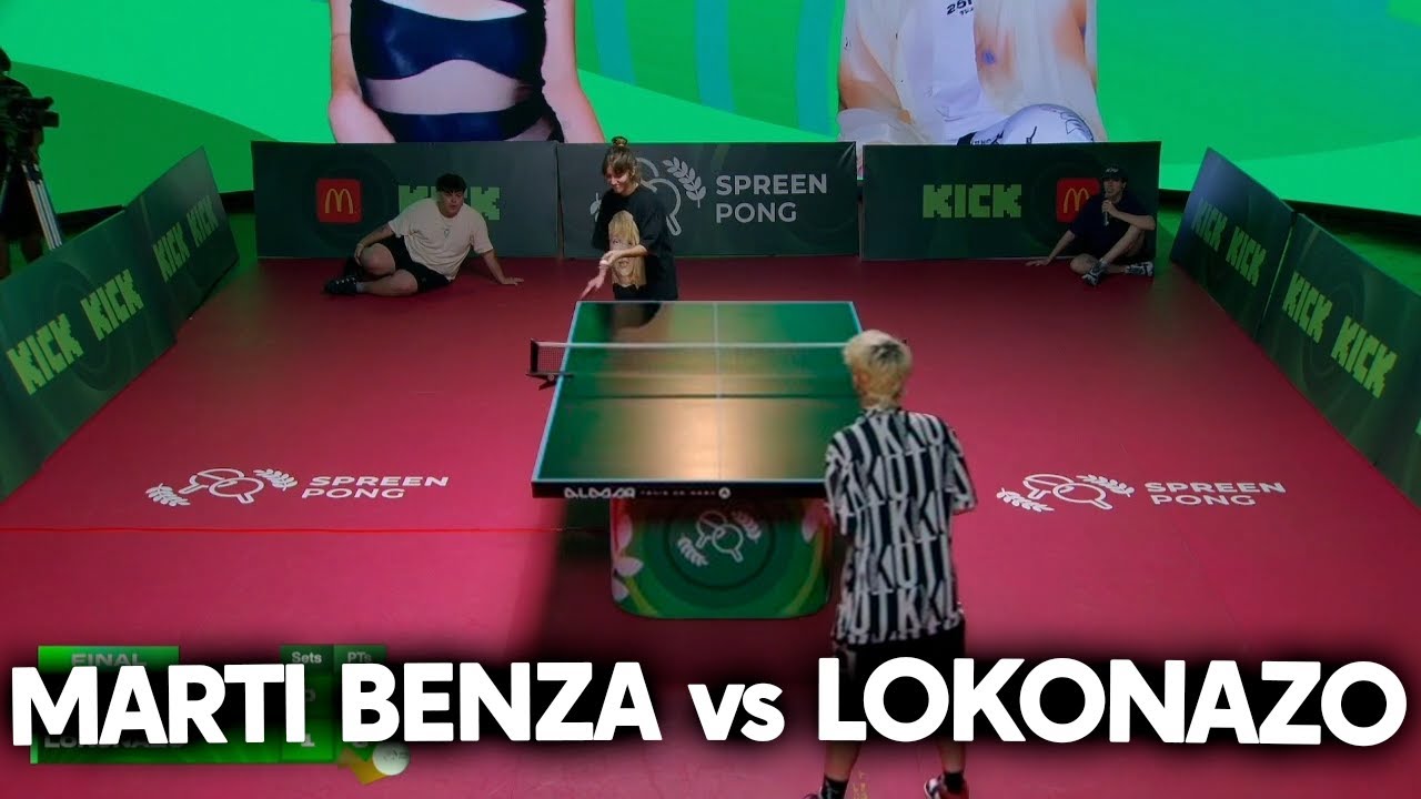 MARTI BENZA vs LOKONAZO - FINAL SPREEN PONG - YouTube