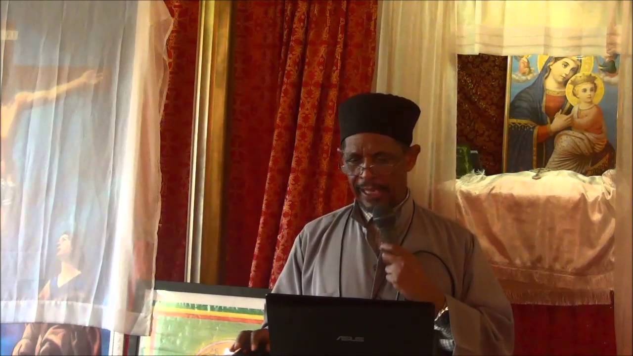 Aba Gebreselassie Tibebu ታላቁ ጉባኤ በቅዱሱ ተራራ - YouTube
