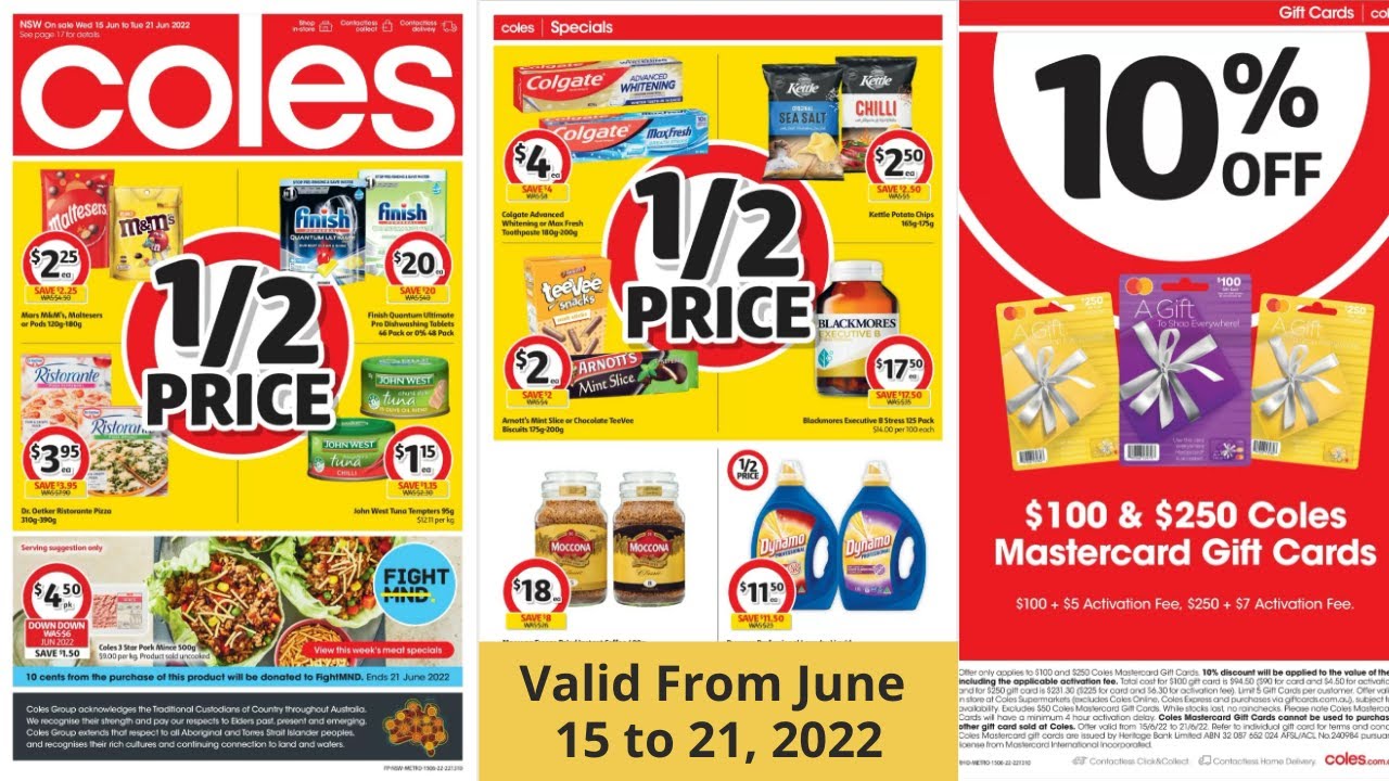 Coles Supermarket | Coles Catalogue Valid From June 15 to 21, 2022 ...