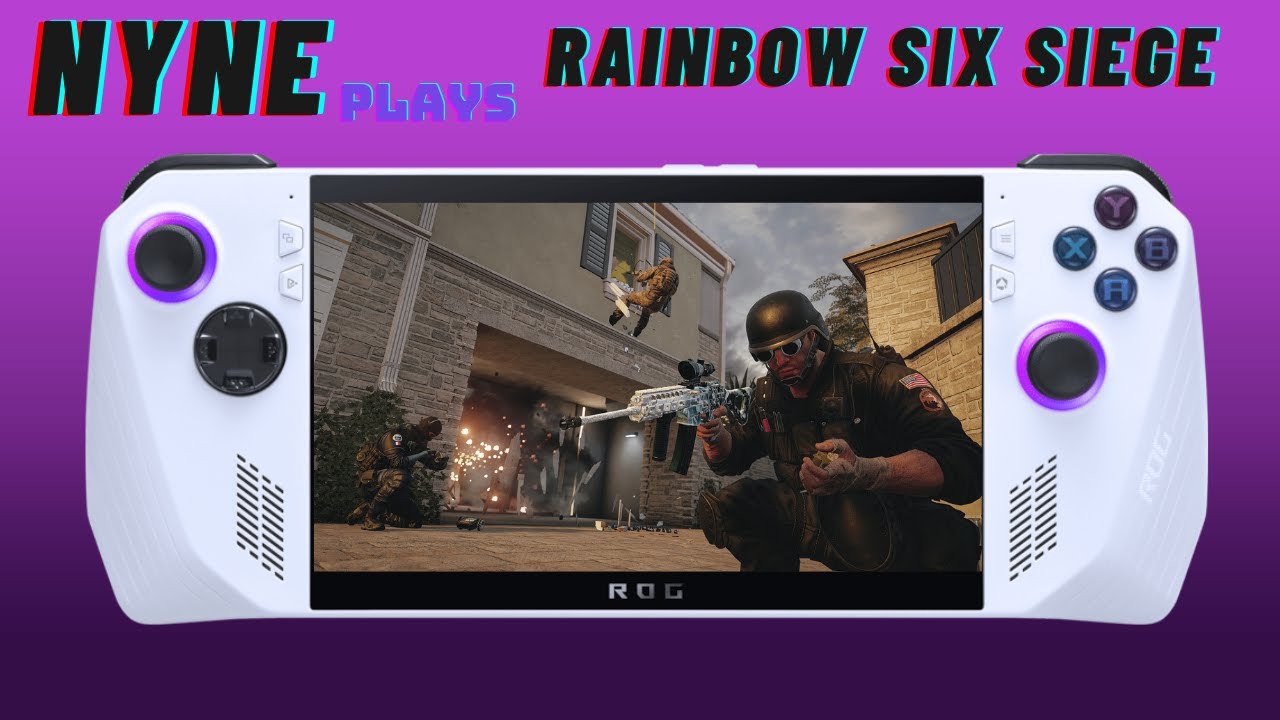 Asus ROG Ally - Rainbow Six Siege gameplay #rogally #rainbowsixsiege # ...