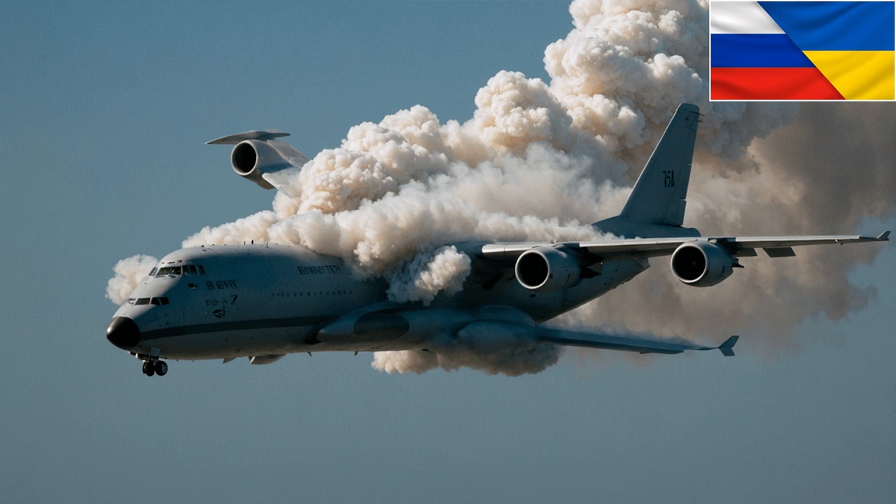 PUTIN IN RAGE! Russian IL-96 Presidential Jet Carrying TOP Generals ...