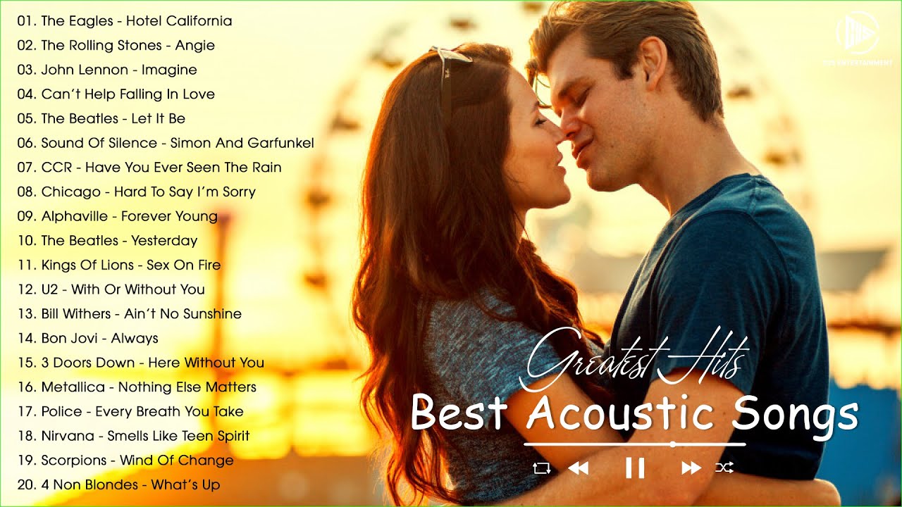 Best Acoustic Songs Of All Time 💛 The Eagles, Elvis Presley, Alphavilla ...