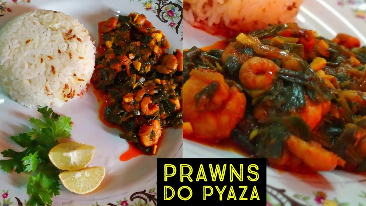 prawns do pyaza/Jinga do pyaza home style cooking #ep 4 - YouTube