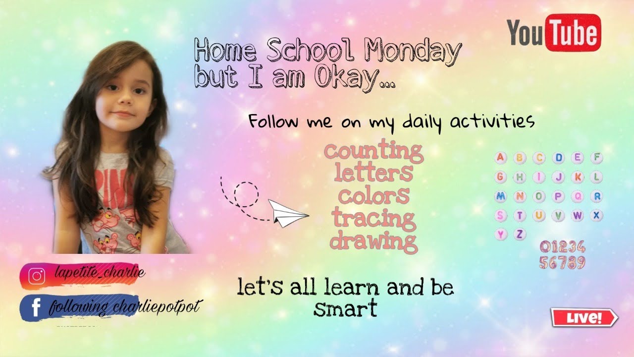 Home Learning Session 20 Learn with Charlie #kidshomestudy # ...