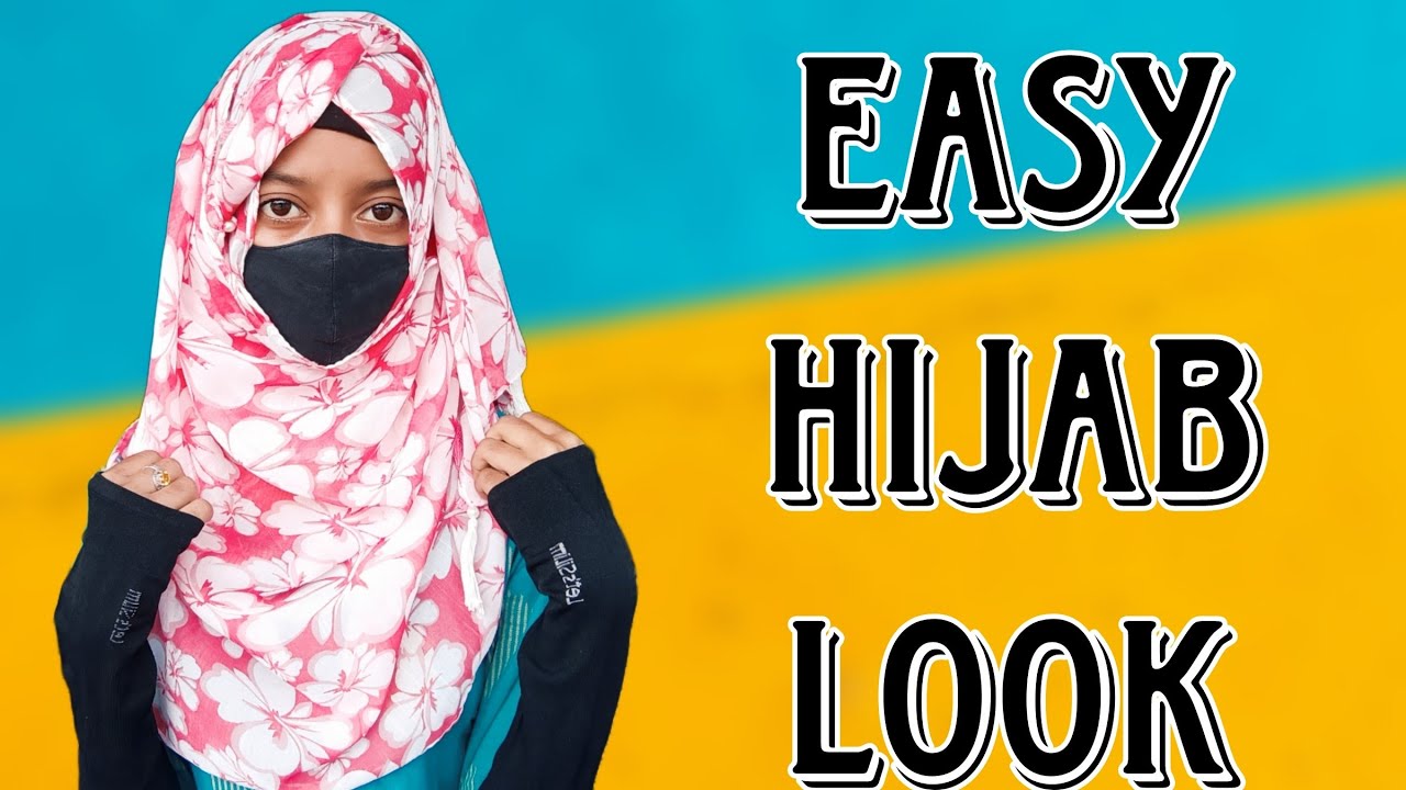 Easy hijab look// Hijab tutorial 2023// Hijab Basics. - YouTube