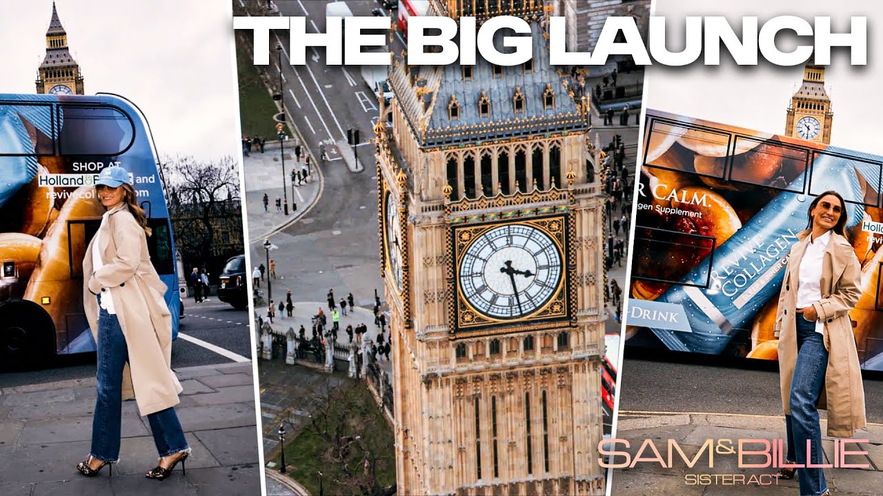 Sam Takes To The Streets For Her Big London Launch! 🤩 | Sam & Billie ...