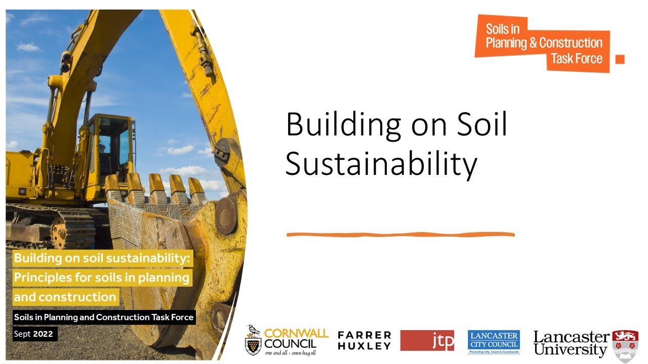 Building On Soil Sustainability Launch Webinar - YouTube