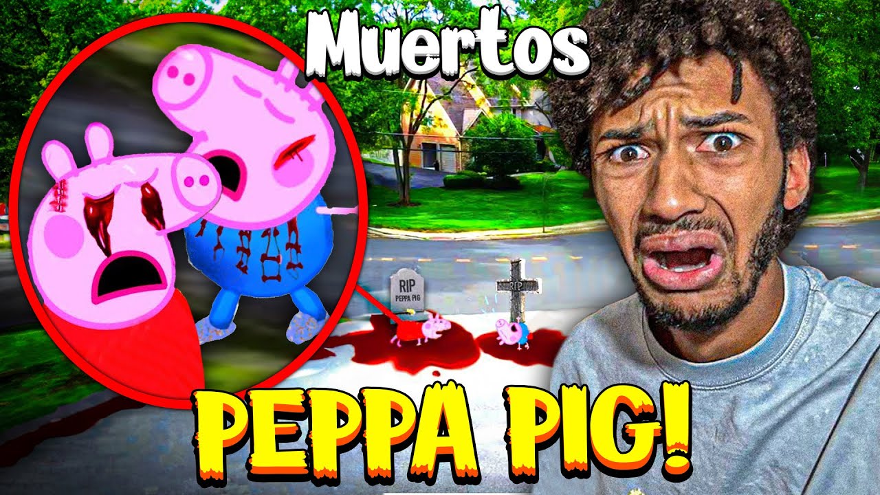 SI ENCUENTRAS A" PEPPA PIG" y "GEORGE" MUERTOS en el SUELO, CORRE AHORA ...