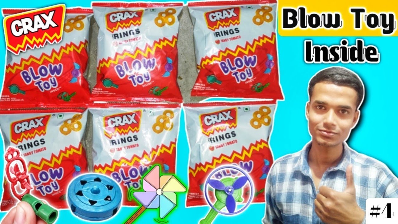New Crax Rings Blow Toy Inside | Crax Rings Unboxing | Crax Rings All ...