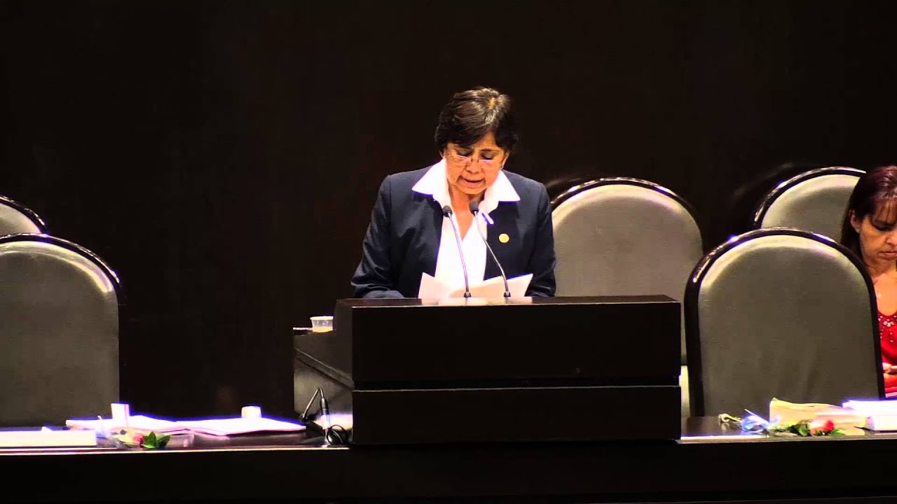 Dip. Edith Villa, resumen de su intervención en tribuna - YouTube