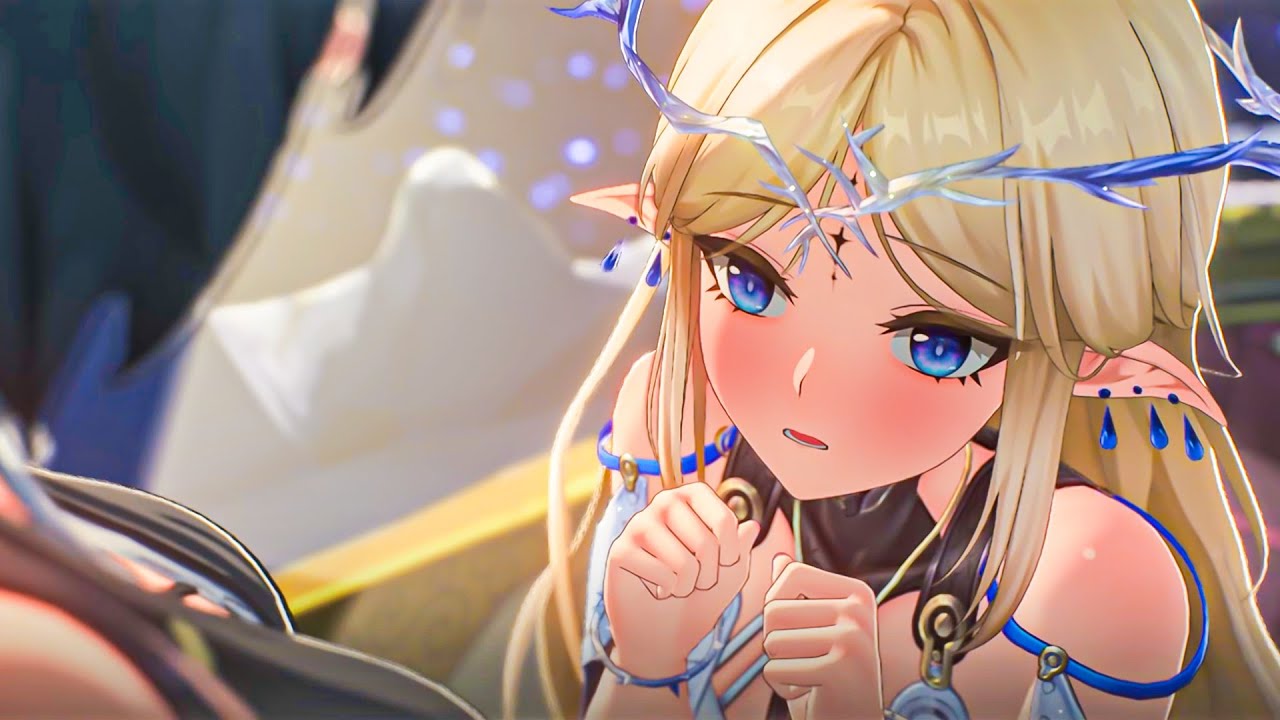 CARTETHYIA Hugs ROVER Cutscene Wuthering Waves 2.2 Rinascita Story Lore ...