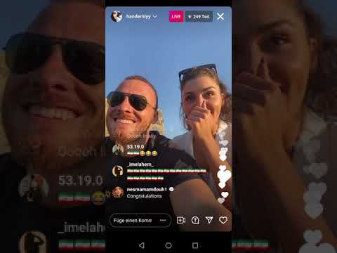 Hande erçel kerem bursin canlı yayın