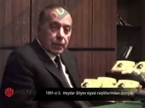 Ulu Öndər Heydər Əliyevin 1991-ci ildə siyasi rəqibləri haqqında çıxışı