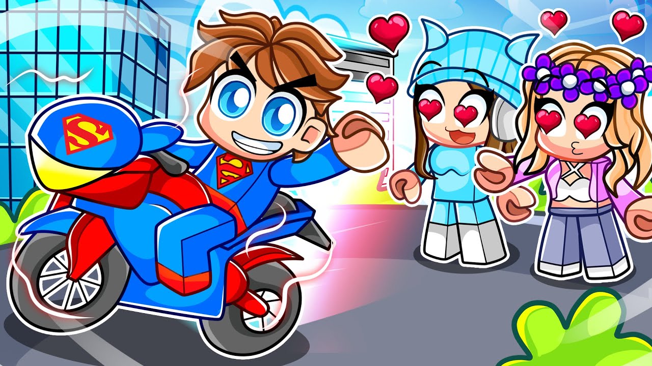I Spent $1,000,000 For The NEW SUPERMAN MOTORCYCLE in Roblox Driving ...