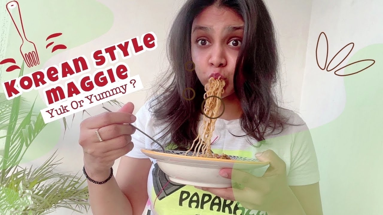MAKING KOREAN STYLE MAGGIE | YUK OR YUMMY ? - YouTube