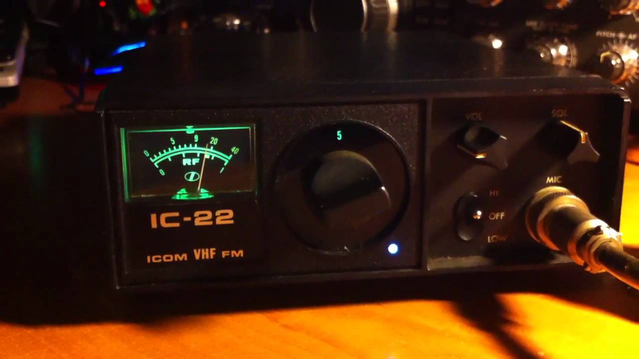 ICOM IC-22 (1972) - YouTube