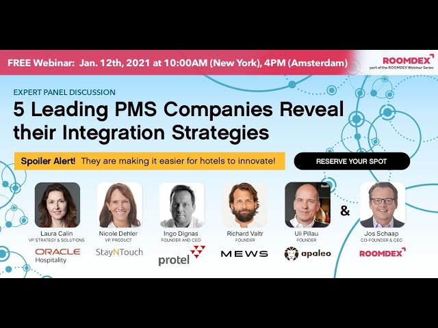 5 Leading PMS Companies Reveal their Integration Strategies | ROOMDEX ...