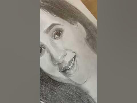 Shreya Ghoshal Pencil Drawing Shorts by Art Bhai - YouTube