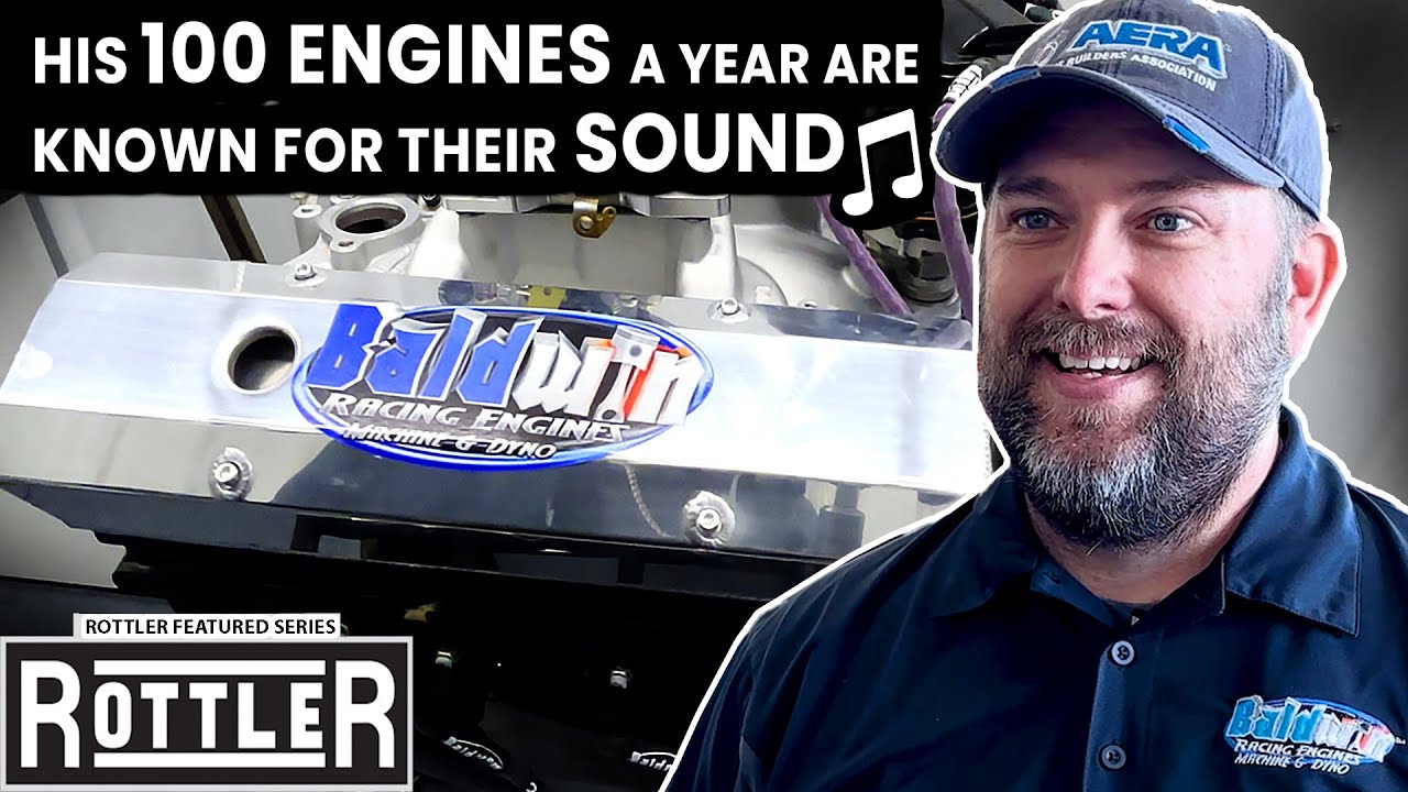 Baldwin Racing Engines Synonymous with Championships - YouTube