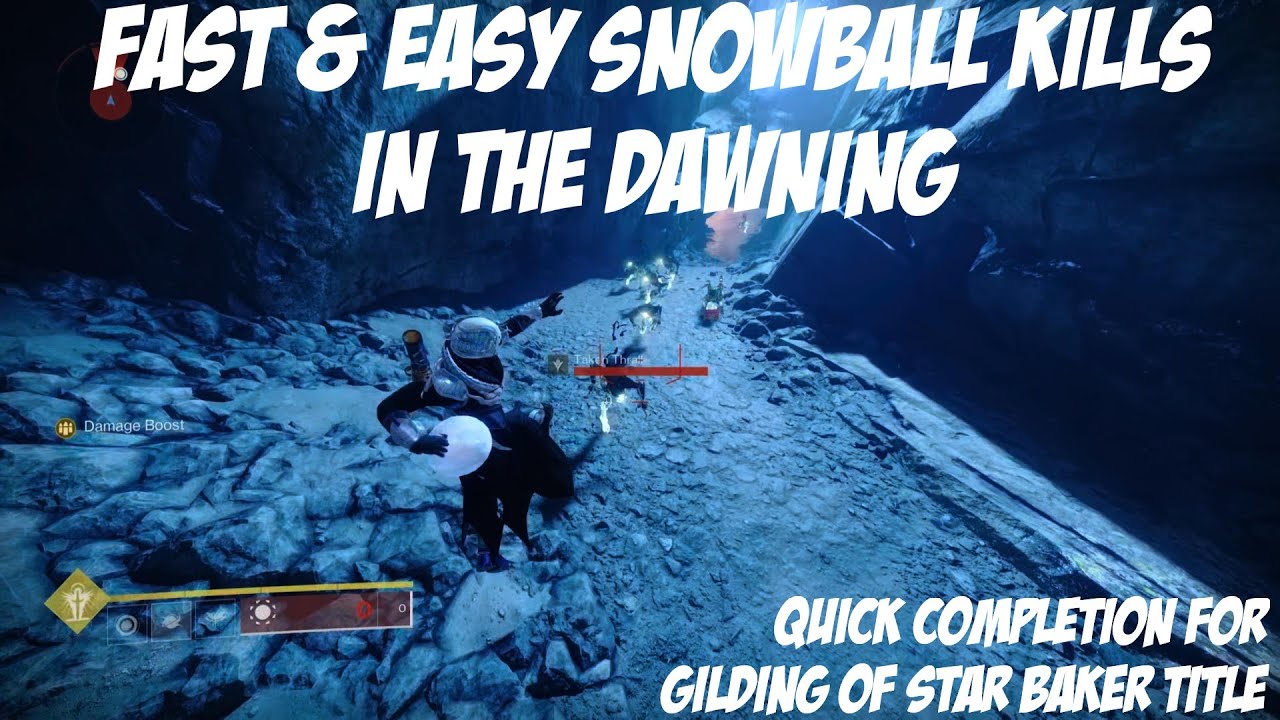 Fast & Easy Snowball Kills Farm - Dawning Gild & Winter Night Quest ...