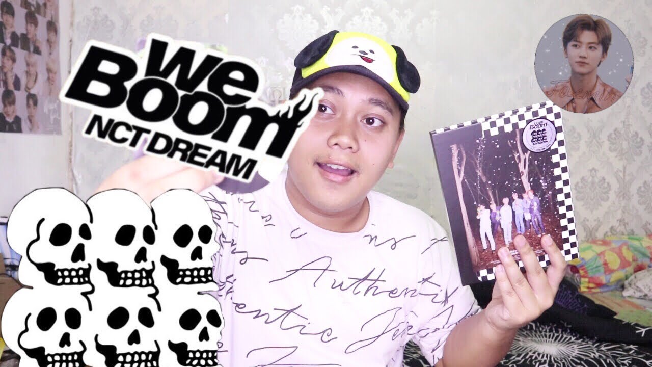 NCT DREAM WE BOOM ALBUM (BOOM VERSION) UNBOXING [Bahasa Indonesia ...