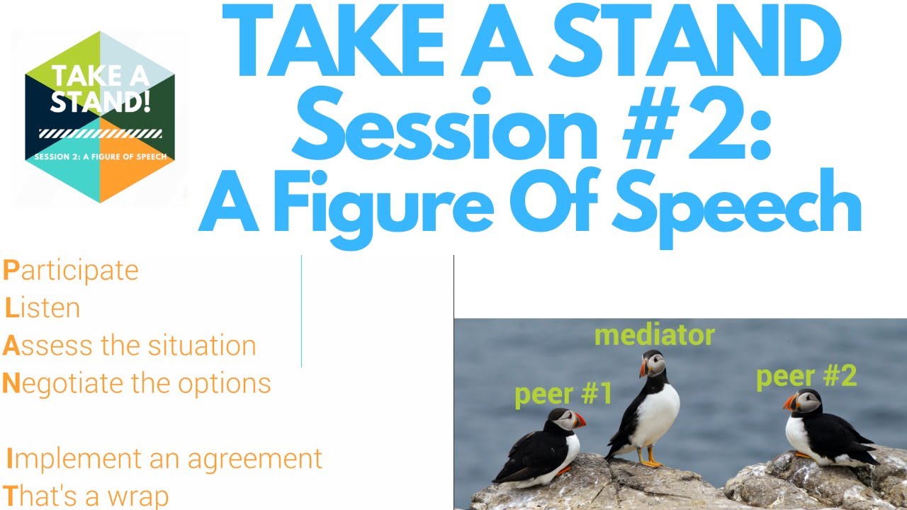 Take A Stand! Session 2: A Figure Of Speech - YouTube