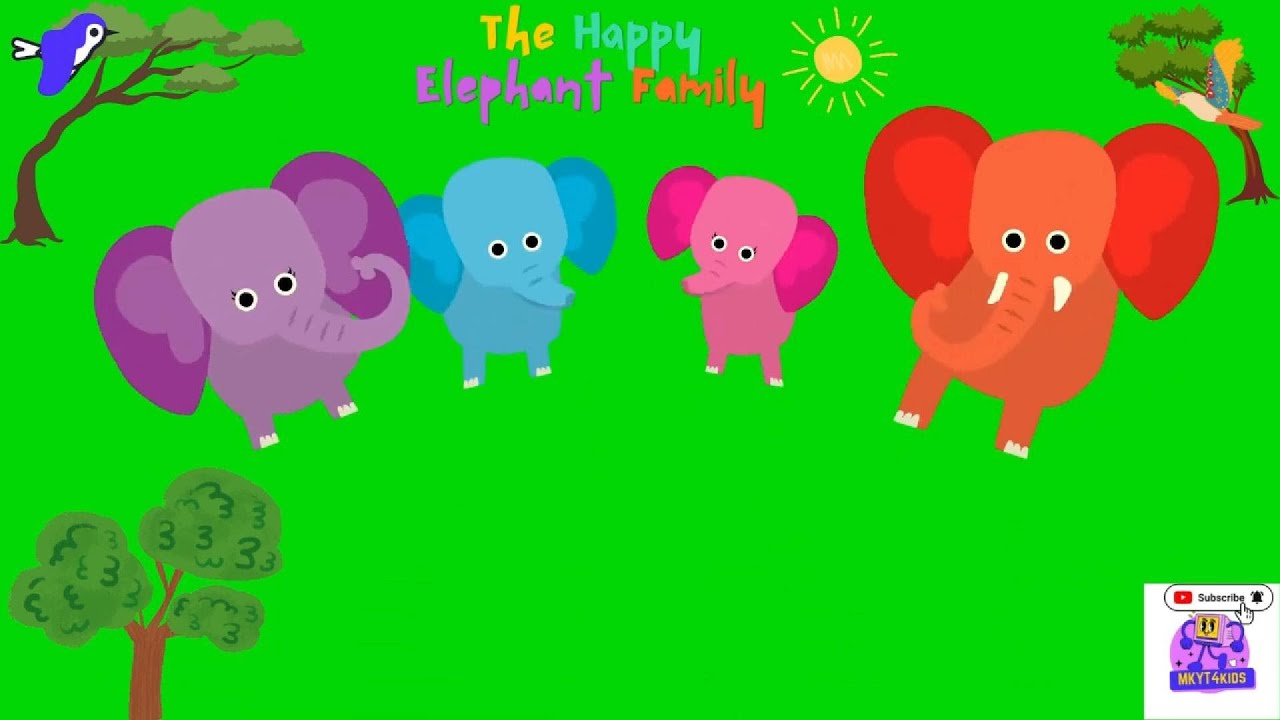 The Happy Elephant Family - YouTube