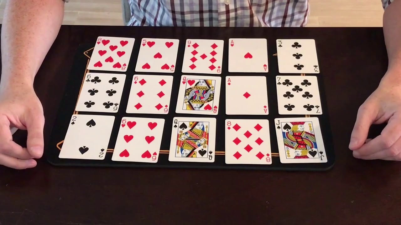 Stunt (card trick) - YouTube
